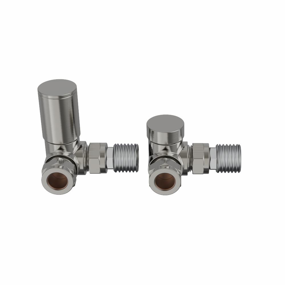 Thermostatic TRV Manual Lockshield Radiator Valves Angled/Straight ...