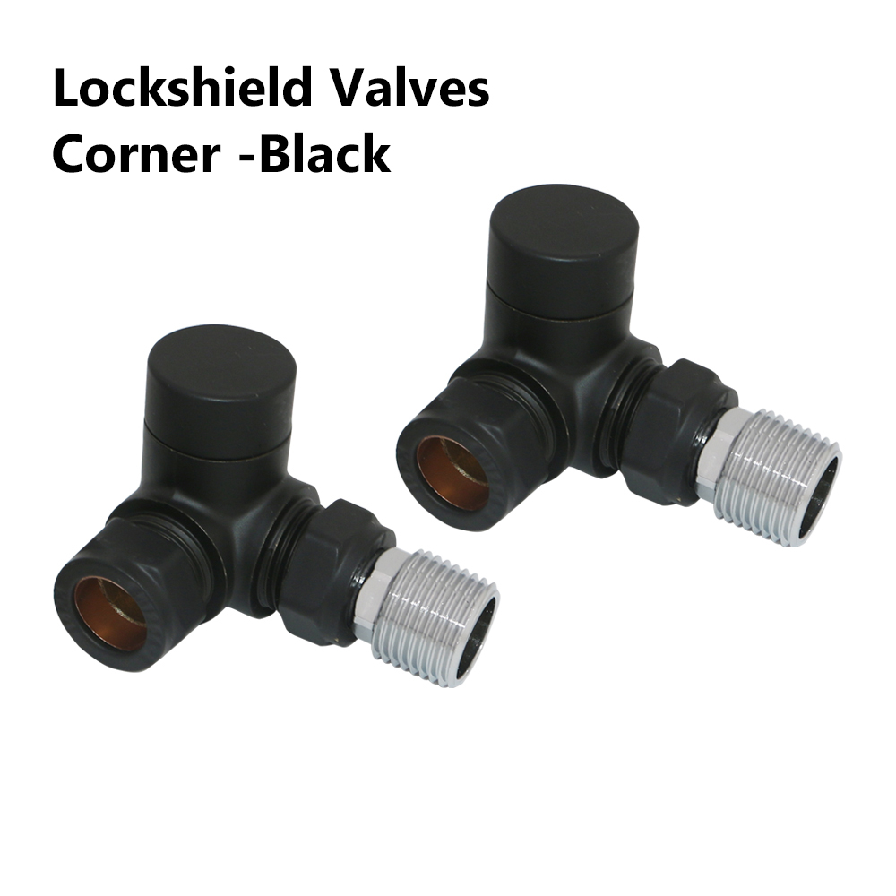 Thermostatic TRV Manual Lockshield Radiator Valves Angled/Straight ...