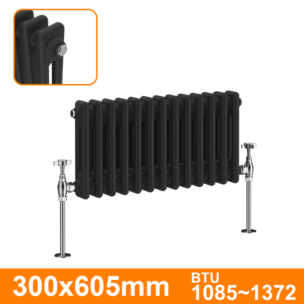 Traditional 2 3 4 Column Radiator Horizontal Vertical Rads Cast Iron ...