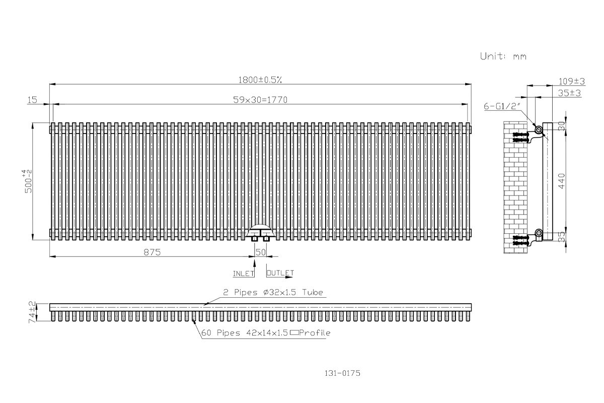 Horizontal Vertical Designer Radiator Single Double Column Central ...