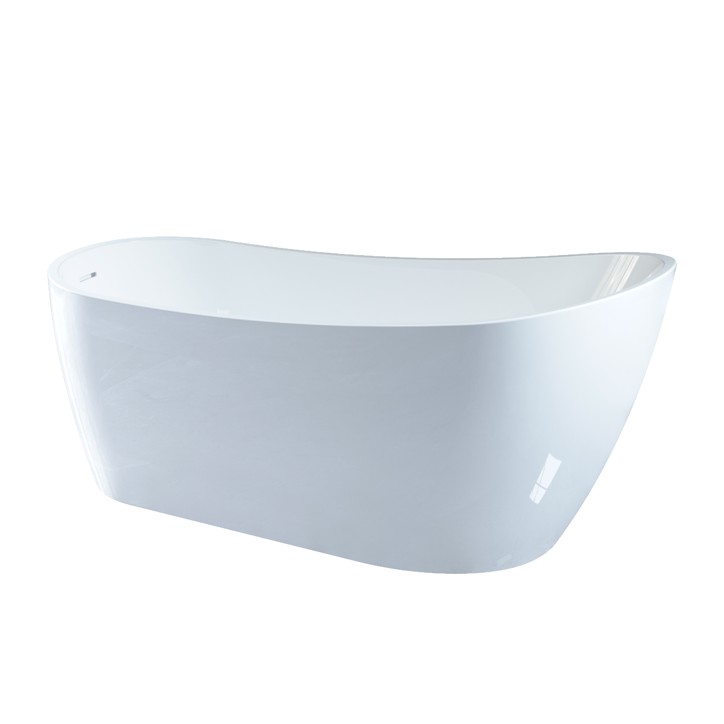 Freestanding Modern Baths Bathroom Square Round Bath Tub Acrylic Built ...