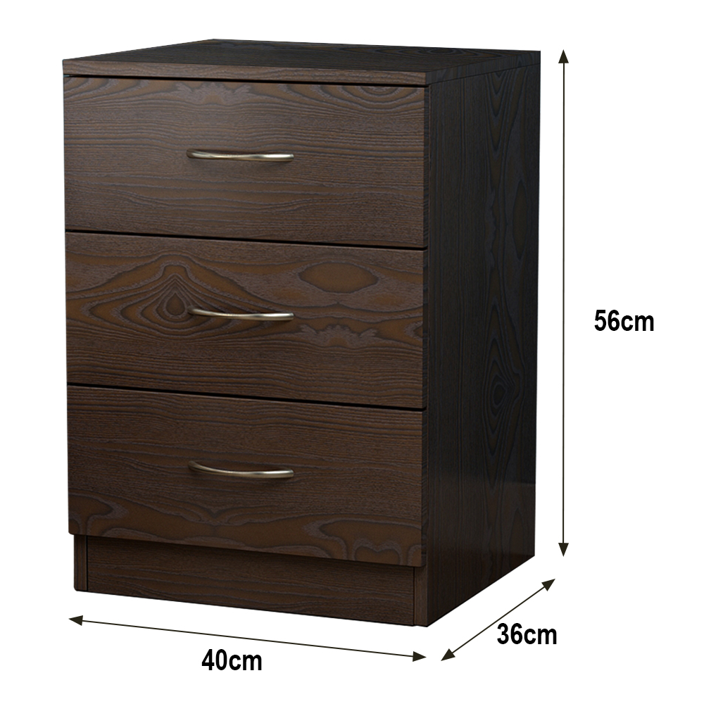 Modern Chest Of Drawers Bedside Table Cabinet Bedroom Furniture 1 2 3 4 ...
