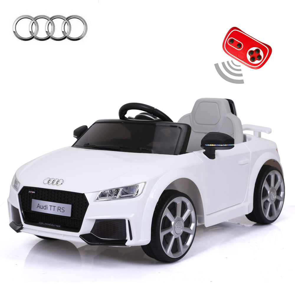 AUDI TT RS OFFICIAL LICENSED KIDS RIDE ON CAR ELECTRIC TOY CAR REMOTE ...