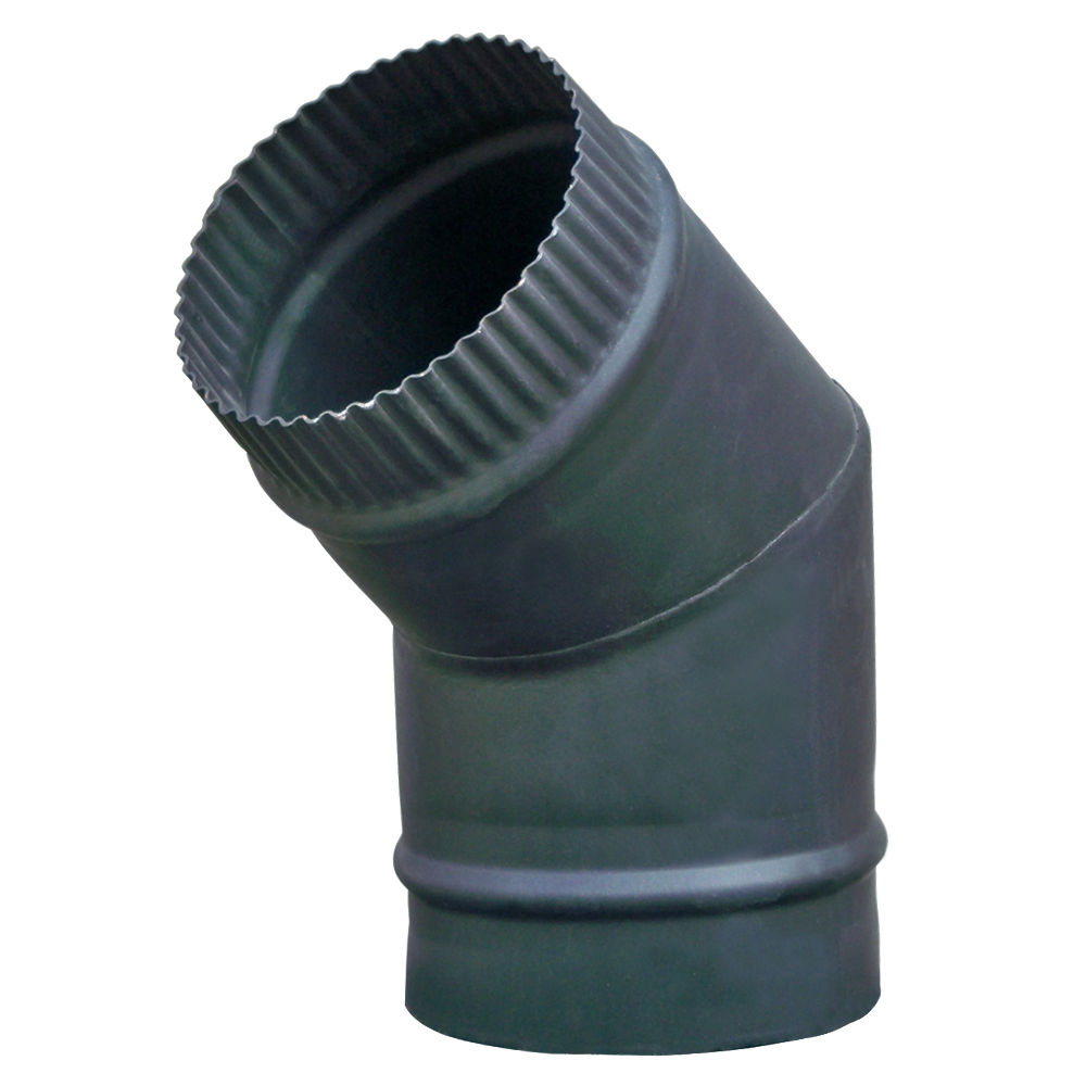 5" 125mm 6" 150mm Chimney Flue Pipe For Wood Log Burning Multifuel ...