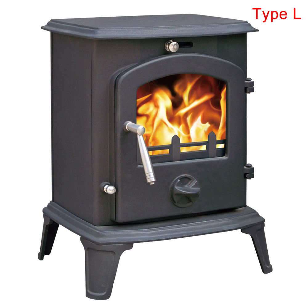 Multifuel Woodburner Stove Wood Burning Log Burner Modern Fire ...
