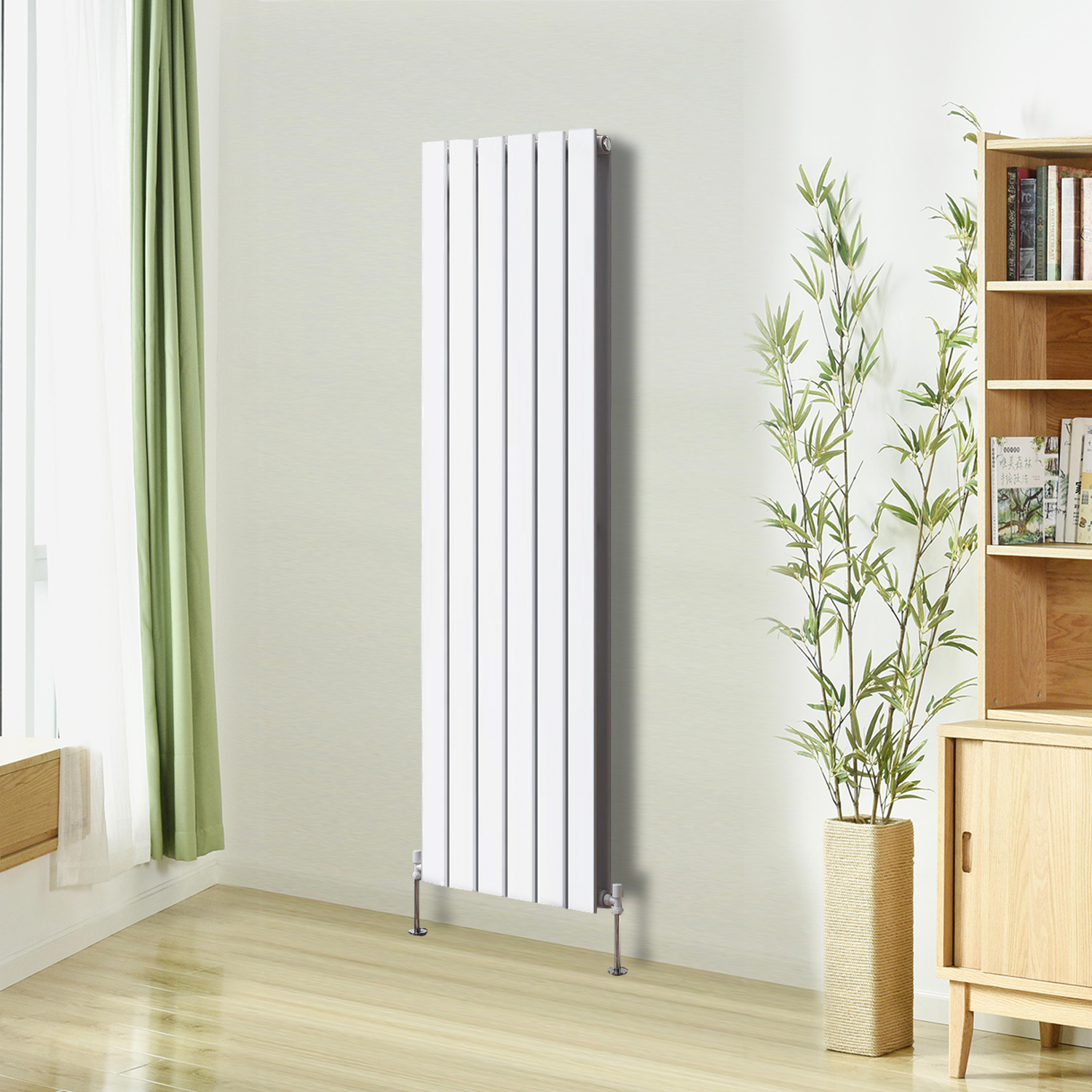 Flat Panel Column Designer Modern Bathroom Radiators Central Heating ...