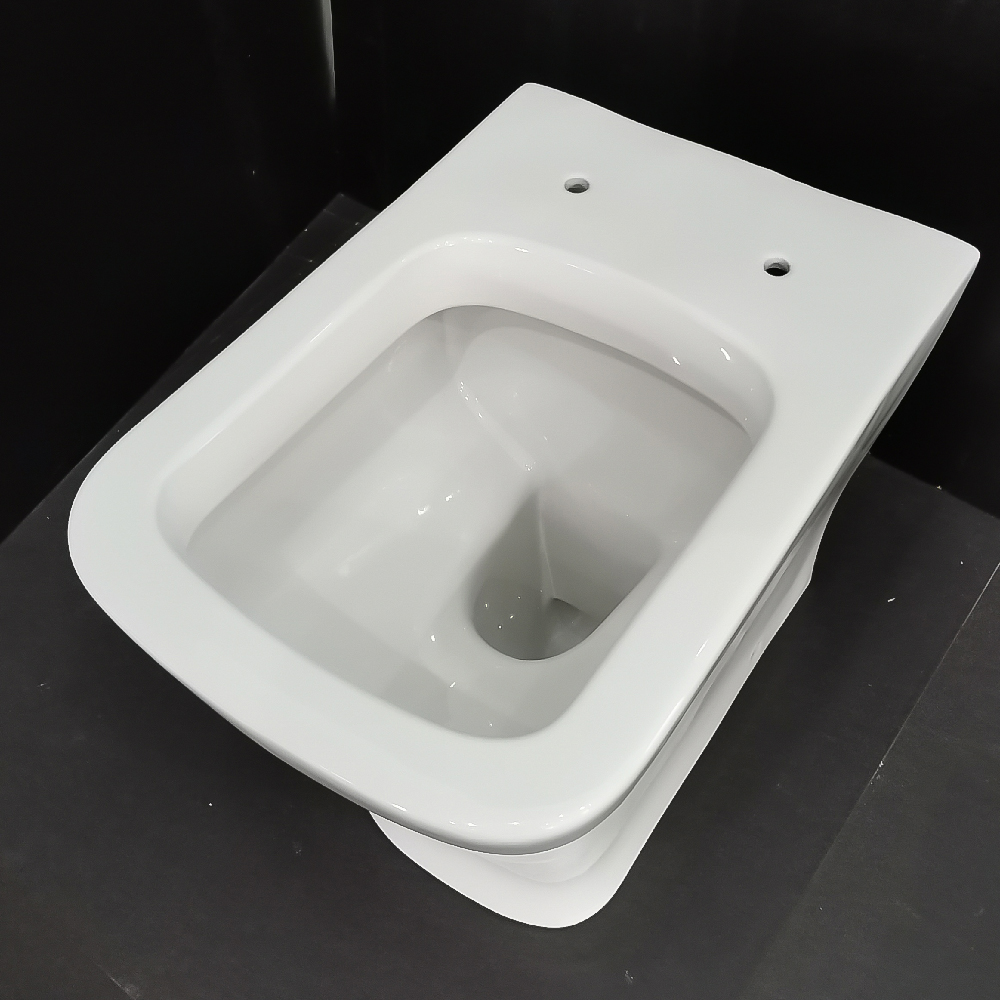 BTW Back to Wall Toilet Bathroom Cloakroom Ceramic WC Pan Soft Close ...