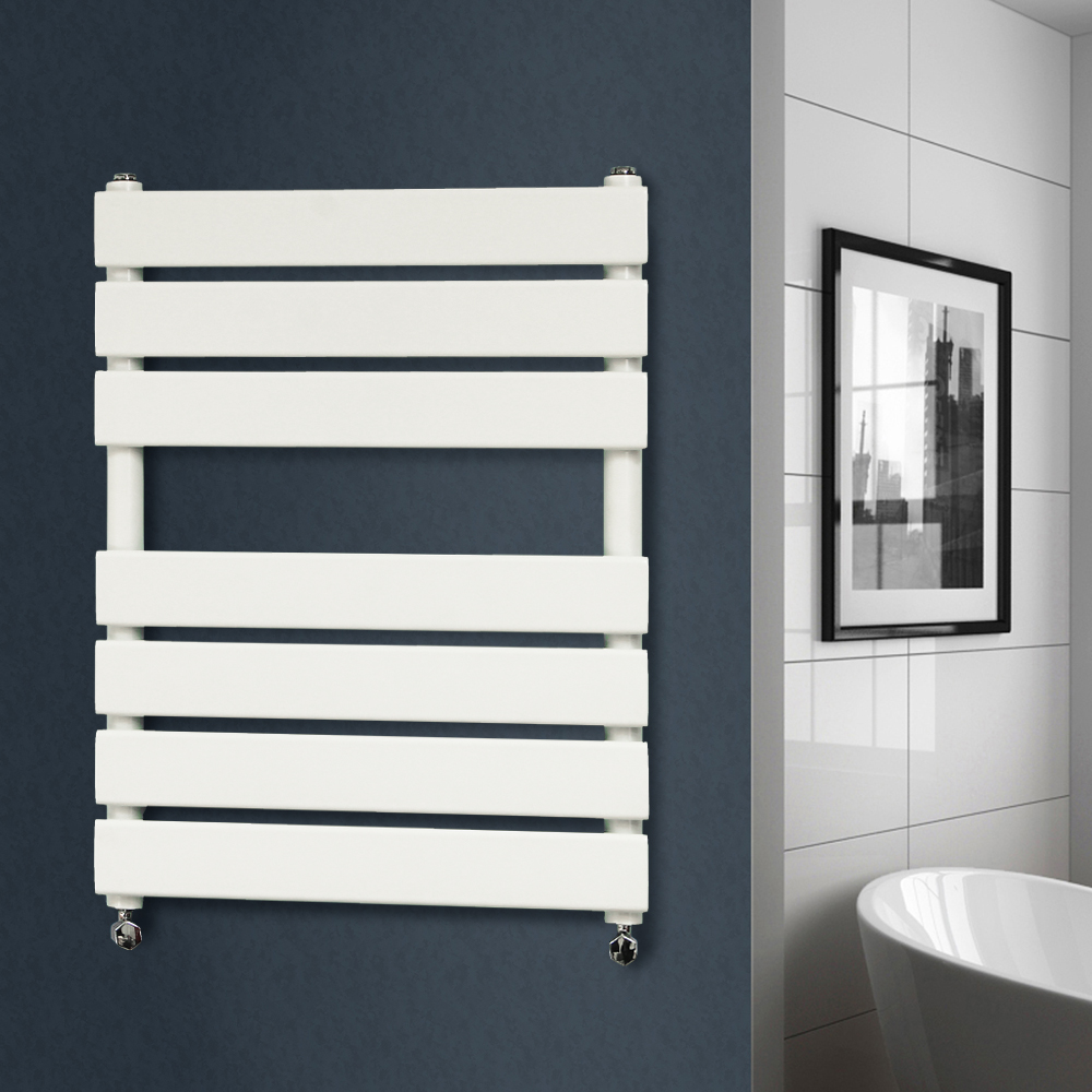 Designer Flat Panel Heated Towel Rail Bathroom Radiator UK Centre ...