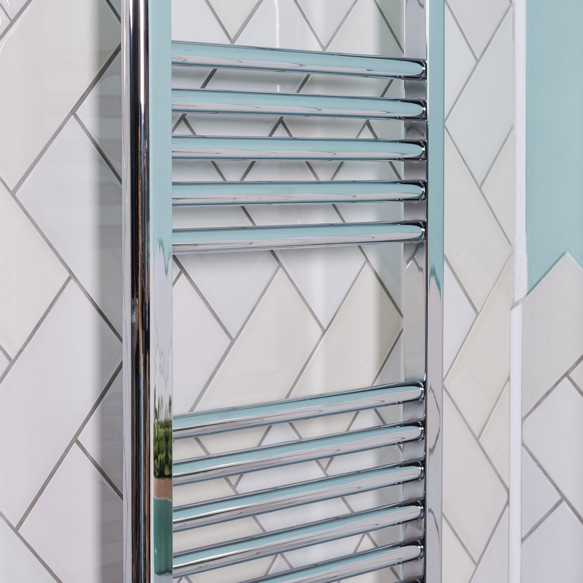 Chrome Towel Radiator 400 X 1200 for sale in UK | 68 used Chrome Towel ...