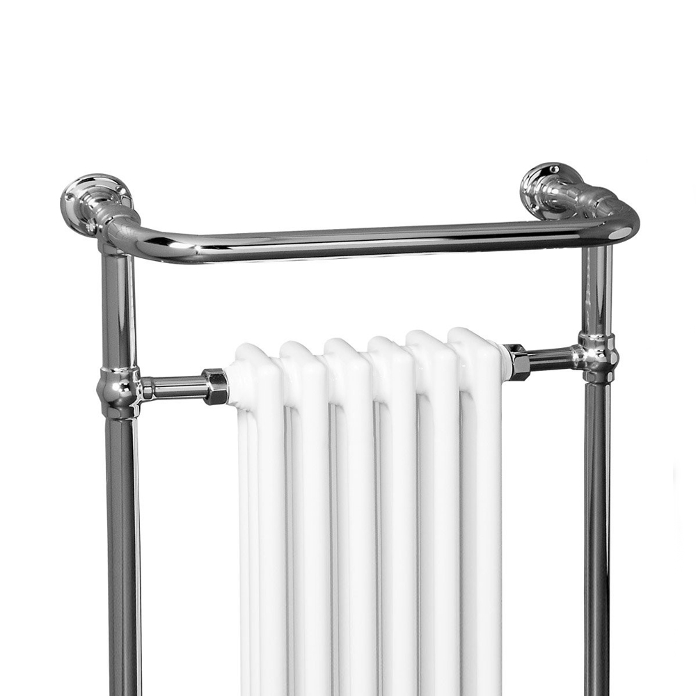 Bathroom Victorian Heated Towel Rail Traditional Column Designer ...