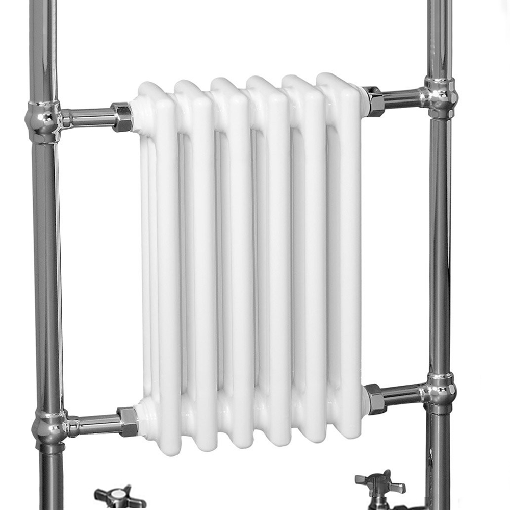 Bathroom Victorian Heated Towel Rail Traditional Column Designer ...