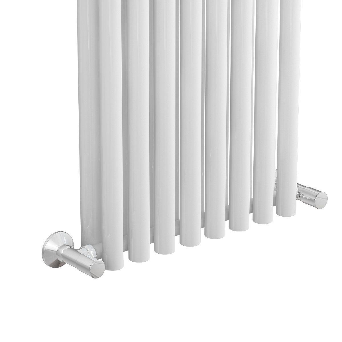 Designer Radiator Vertical Round Column Style Single Double Heated Rads ...