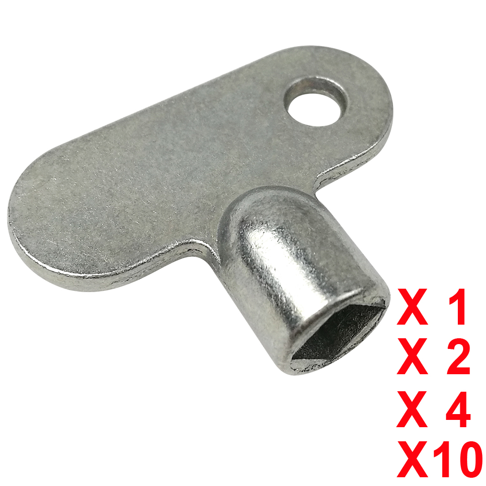 Radiator Plumbing Bleed Keys Square Plumbing Tool for Venting Air Valve ...