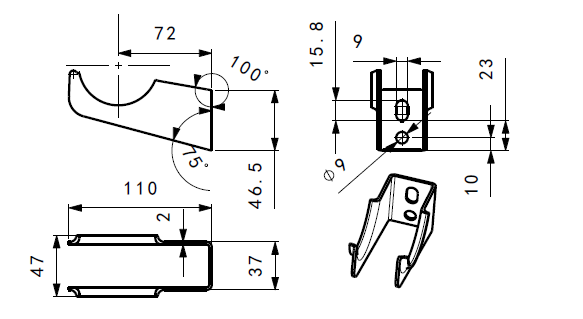 Traditional 2 3 4 Column Radiator Fitings Set Wall Mounting Kit | eBay UK