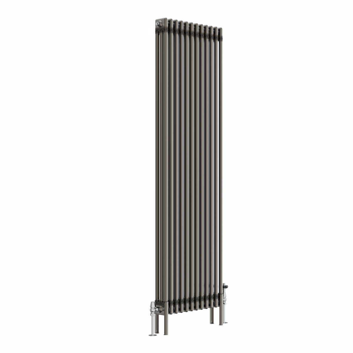 Traditional Cast Iron Style Radiator Raw Metal 3 4 Column Rads Central ...