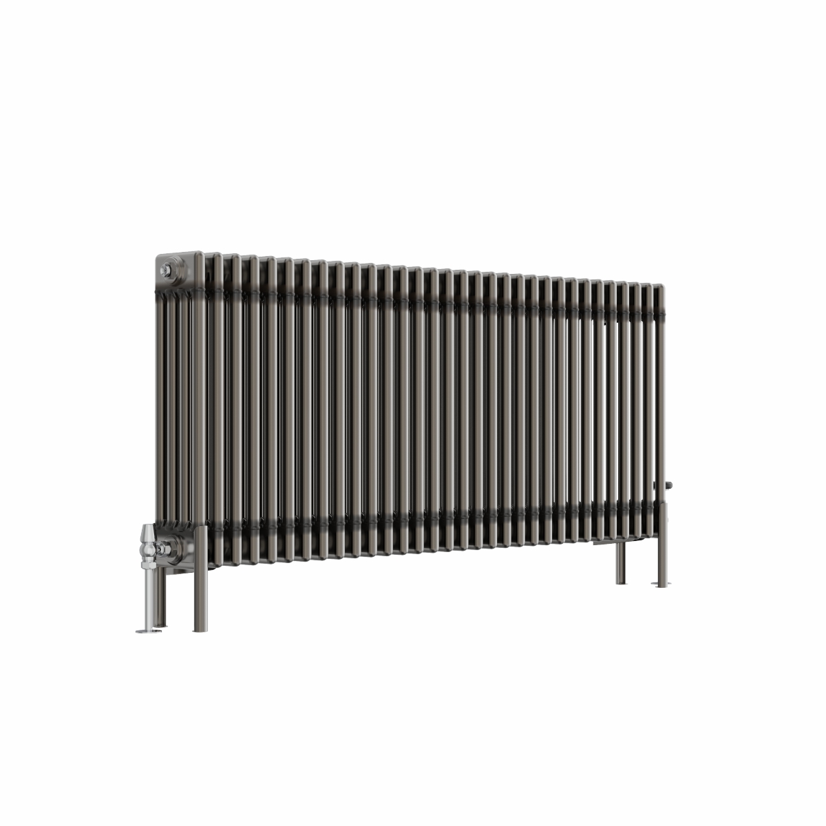 Traditional Cast Iron Style Radiator Raw Metal 2 3 4 Column Rads ...