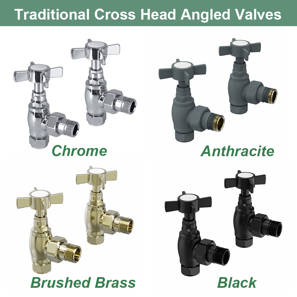 Angled/Straight/Corner Manual Lockshield Round/Square/Cross Head ...