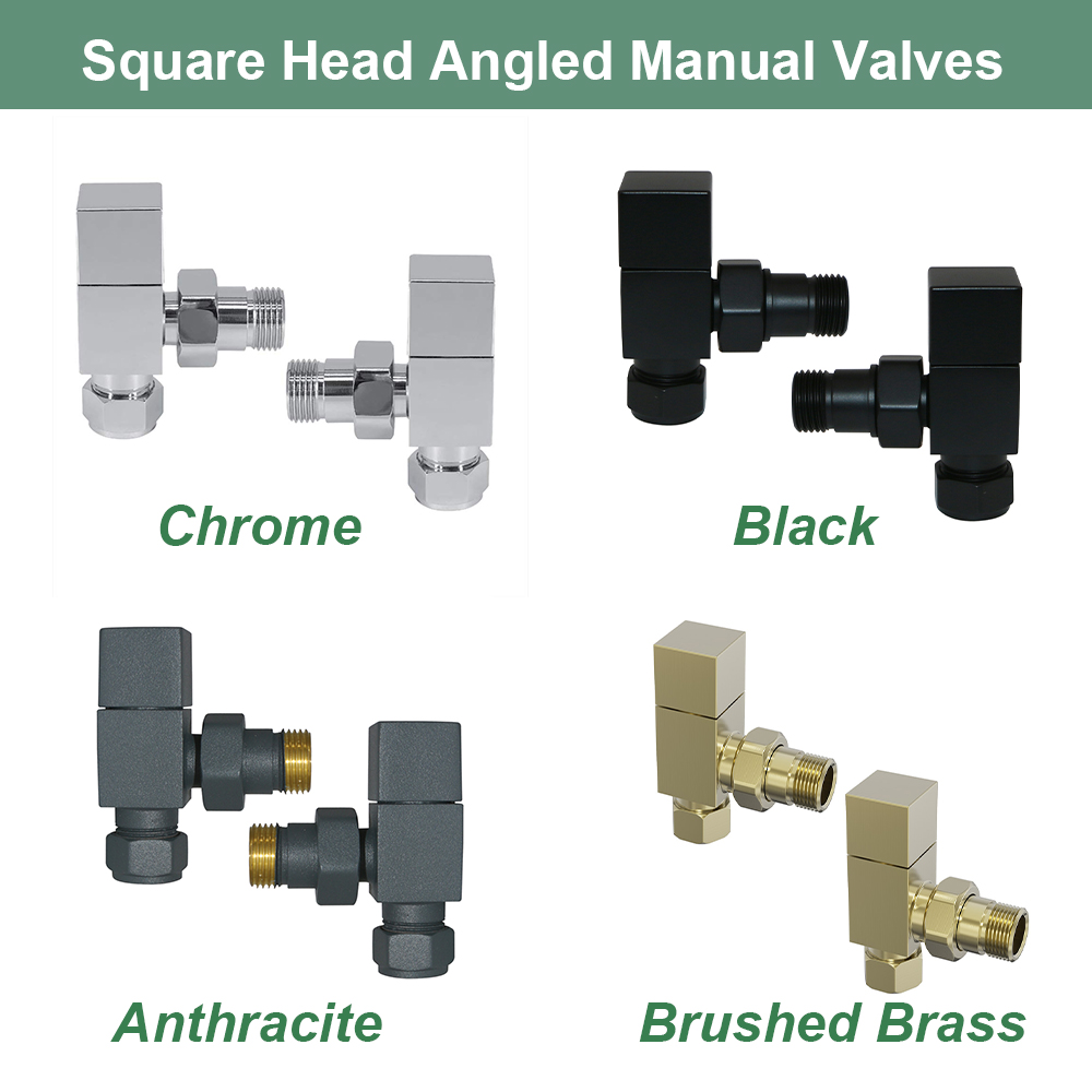 Angled/Straight/Corner Manual Lockshield Round/Square/Cross Head ...