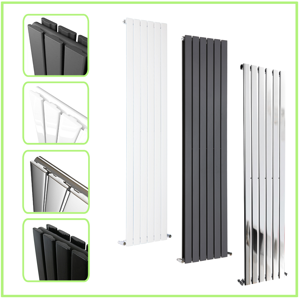 Chrome White Anthracite Horizonal Vertical Designer Radiator Single or ...