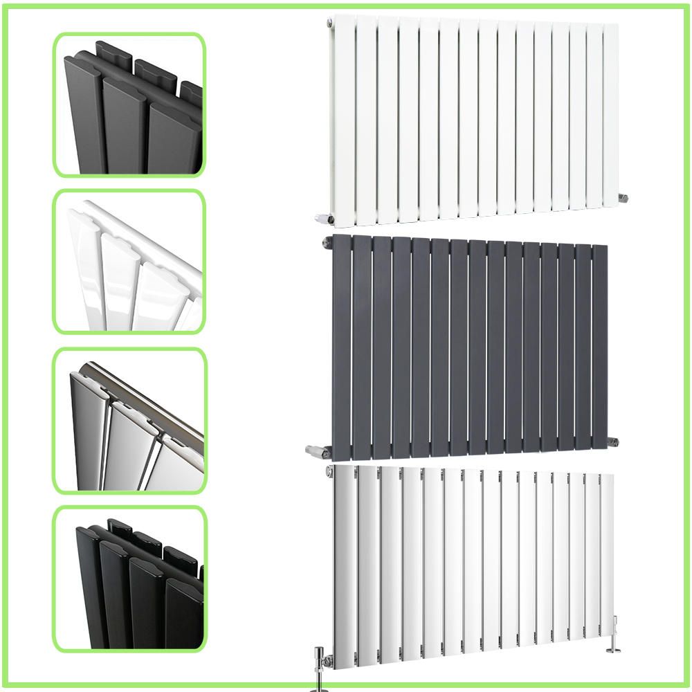 Chrome White Anthracite Horizonal Vertical Designer Radiator Single or ...