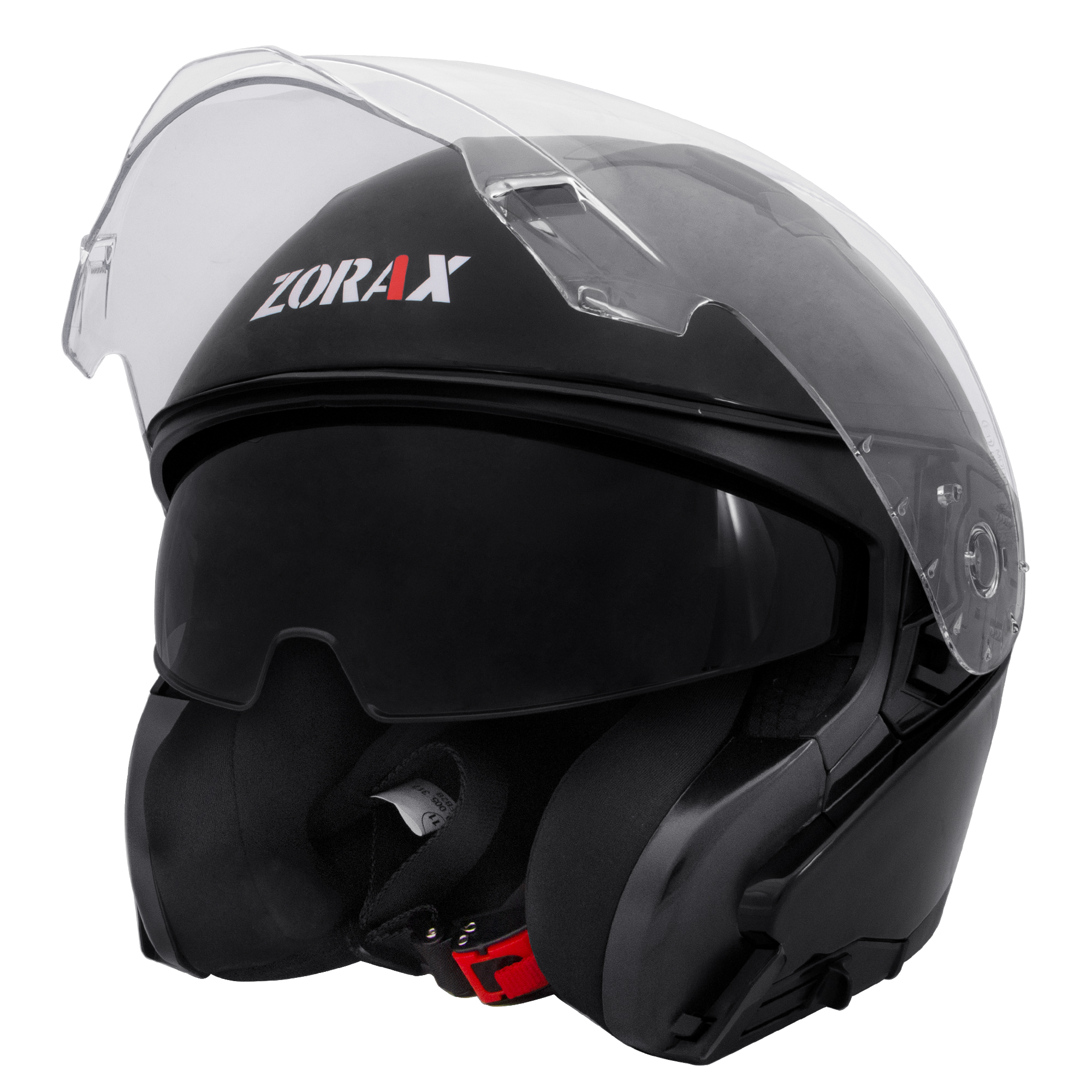 ZORAX ZOR-602 Open Face Motorbike Helmets Motorcycle & DVS Sun Visor On ...