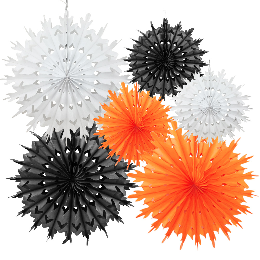 Time to Sparkle 6x Tissue Paper Fan Flowers/ Happy Birthday Bunting ...