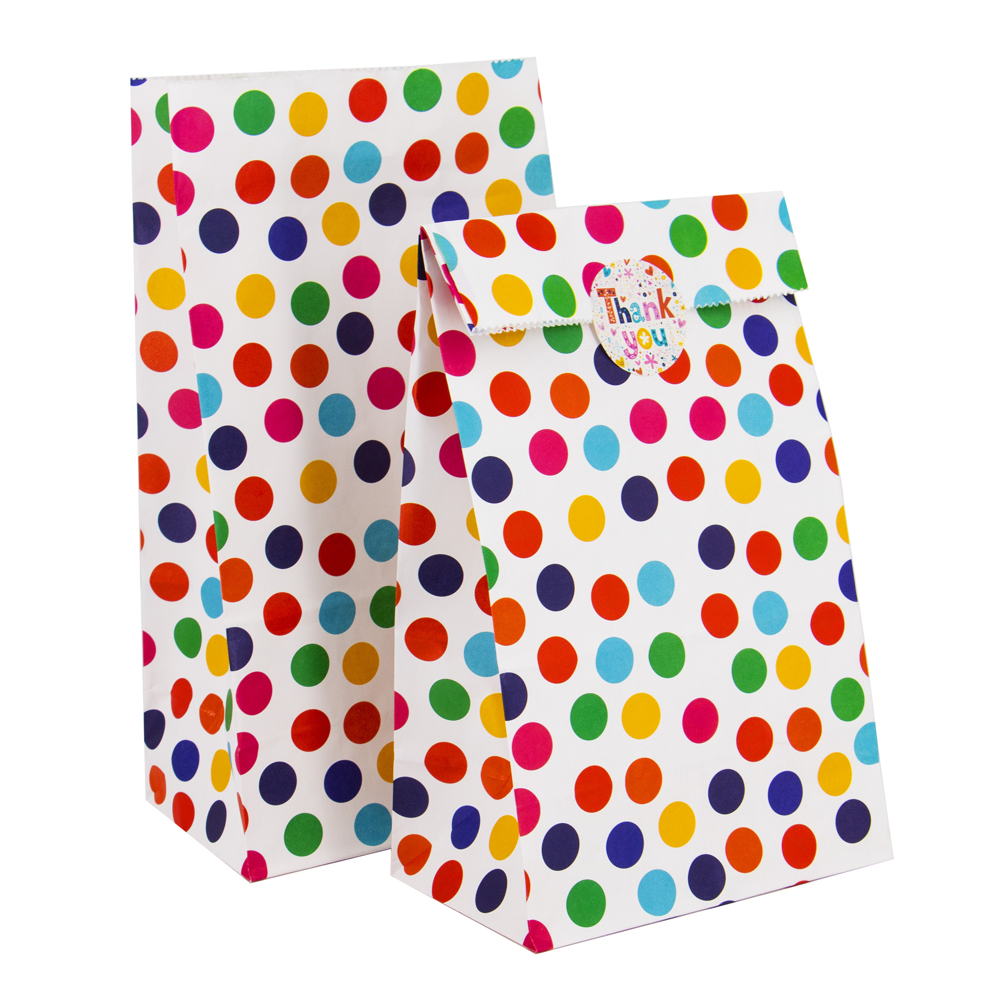 TtS 20 100 Paper Party Bags Rainbow Candy Stickers Sweet Gift Bags tts-20-100-paper-party-bags-rainbow-candy-stickers-sweet-gift-bags