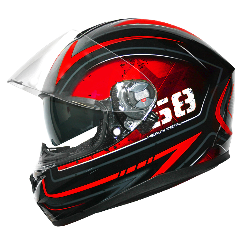 LEOPARD Motorcycle Full Face DVS Motorbike Helmet Bike Scooter Inner ...