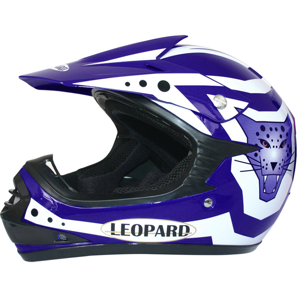 LEOPARD Junior Child Children Kids Motorcycle Motorbike Helmet ...