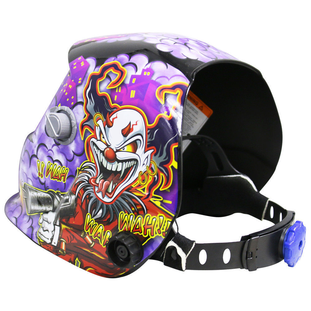 LEOWH86 Auto Darkening Welding Helmet Mask Welder Grinding Solar Power ...