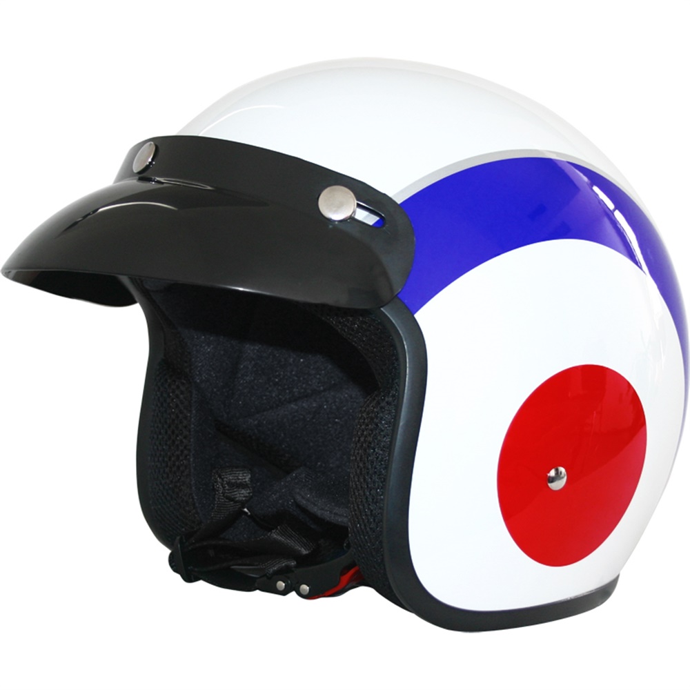 Grade A Leopard 604 Open Face Motorbike Motorcycle Helmet Scooter Solid ...