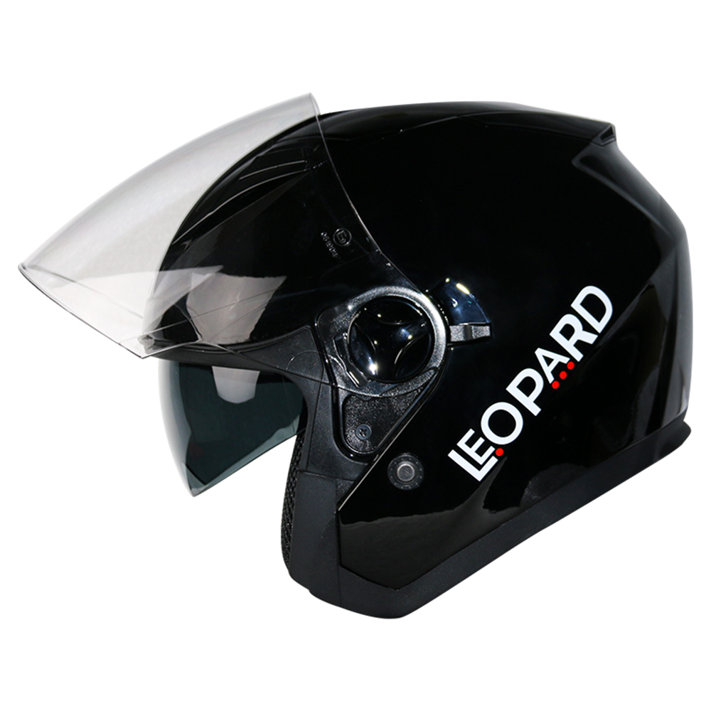LEOPARD LEO-608 Open Face DVS Motorbike Motorcycle Helmet Sun Visor ...
