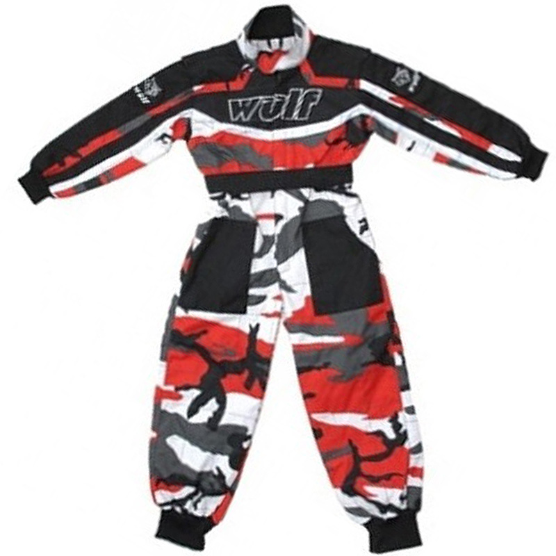 Wulfsports Cub Kids Junior Camo Suit Motorbike Motocross Suits Off Road ...