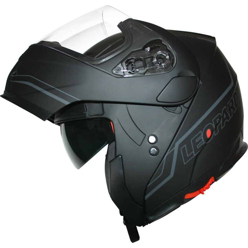 Leopard LEO-838 DVS Modular Flip UP Front Motorbike Motorcycle Helmet ...