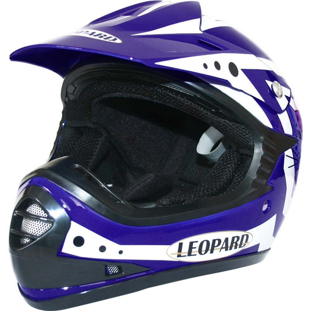 LEOPARD LEO-X Childrens Kids Motocross HELMET Off Road Motorbike ...