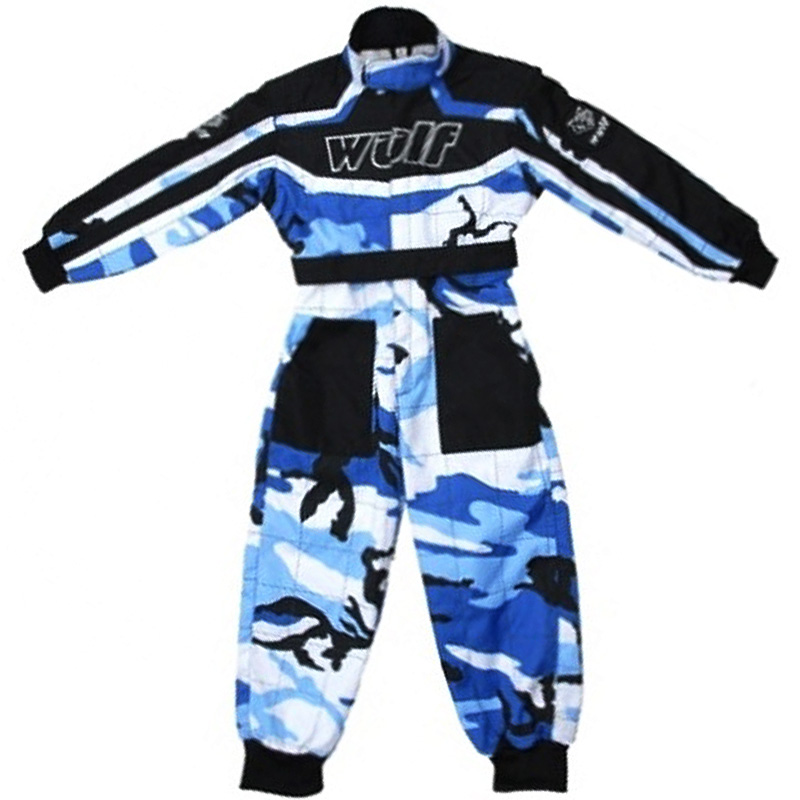 Wulfsport CHILDRENS Kids MOTOCROSS Camo RACE SUIT MX Overalls QUAD Pit ...