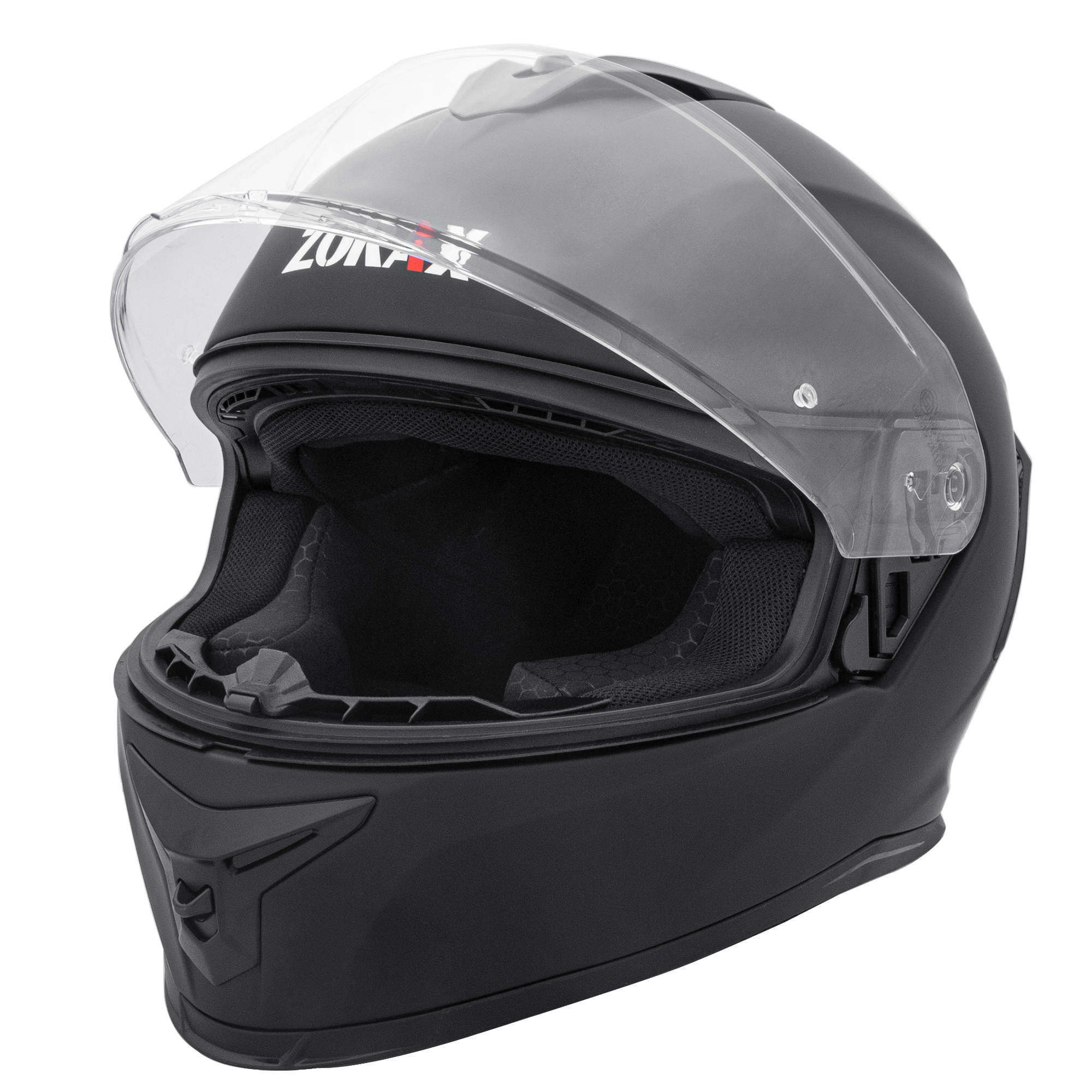 ZORAX 813 Full Face MOTORBIKE HELMET Motorcycle XS - XXXL Scooter Crash ...