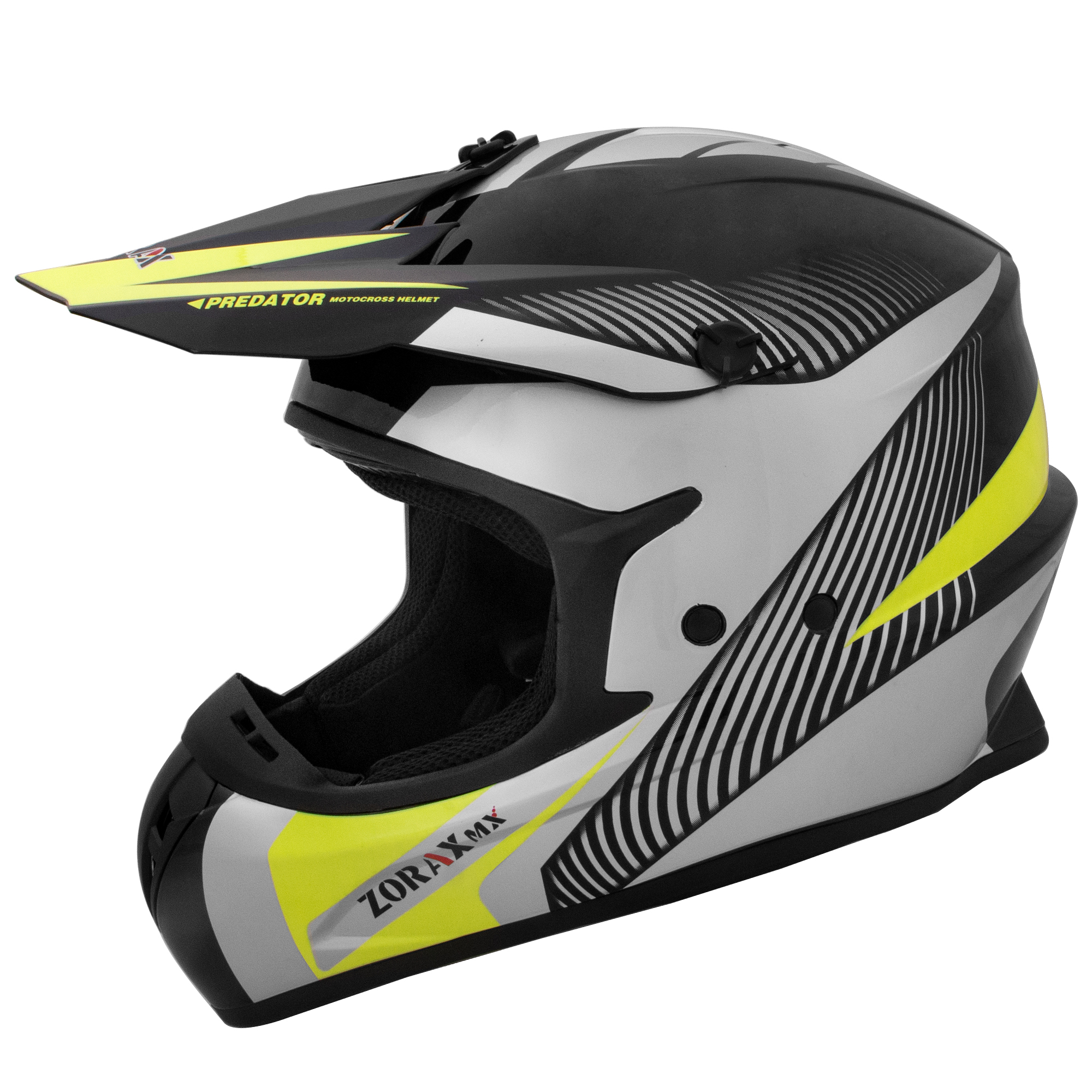 ZORAX ZORX305 Adult MX Motorbike Helmet Dual Sport Motocross ECE2206 8 ...