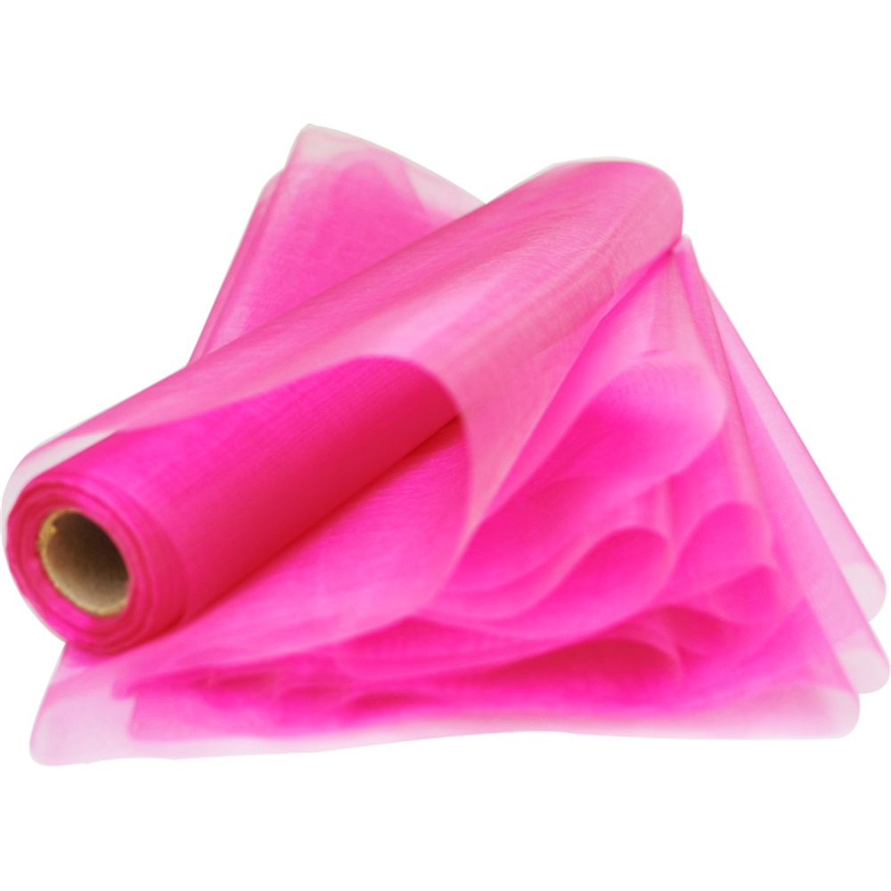 Time to Sparkle10MX70CM Organza Roll Fabric Wedding Chair Bows Table ...