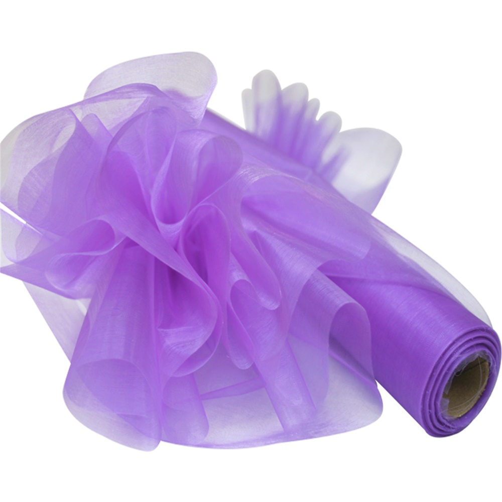Time to Sparkle26MX29CM Organza Roll Fabric Wedding Chair Sash Bows ...