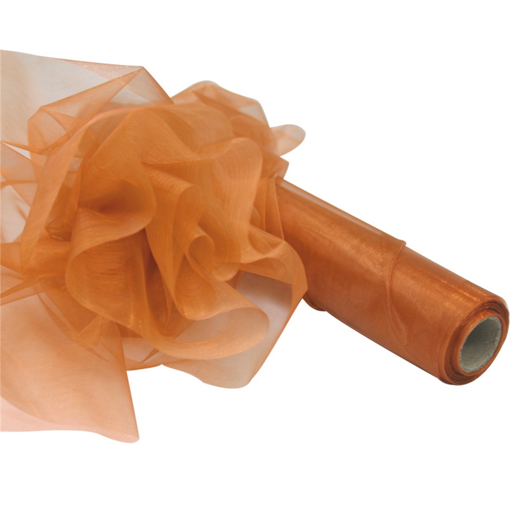 Time to Sparkle26MX29CM Organza Roll Fabric Wedding Chair Sash Bows ...