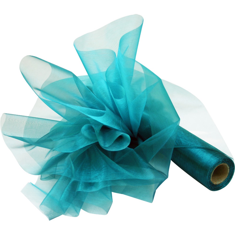 Time to Sparkle26MX29CM Organza Roll Fabric Wedding Chair Sash Bows ...