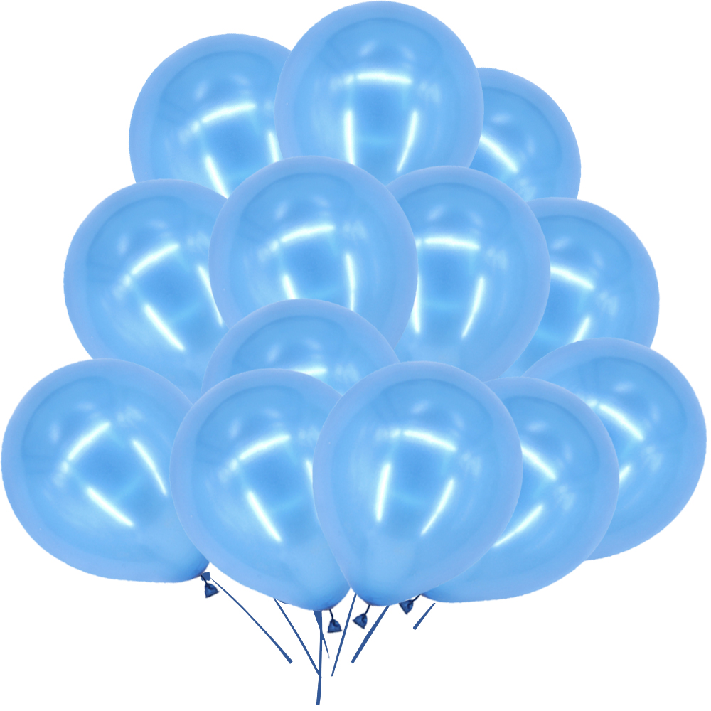 Time to Sparkle 100PCS HELIUM Pearlised Latex Balloons 10" Wedding ...