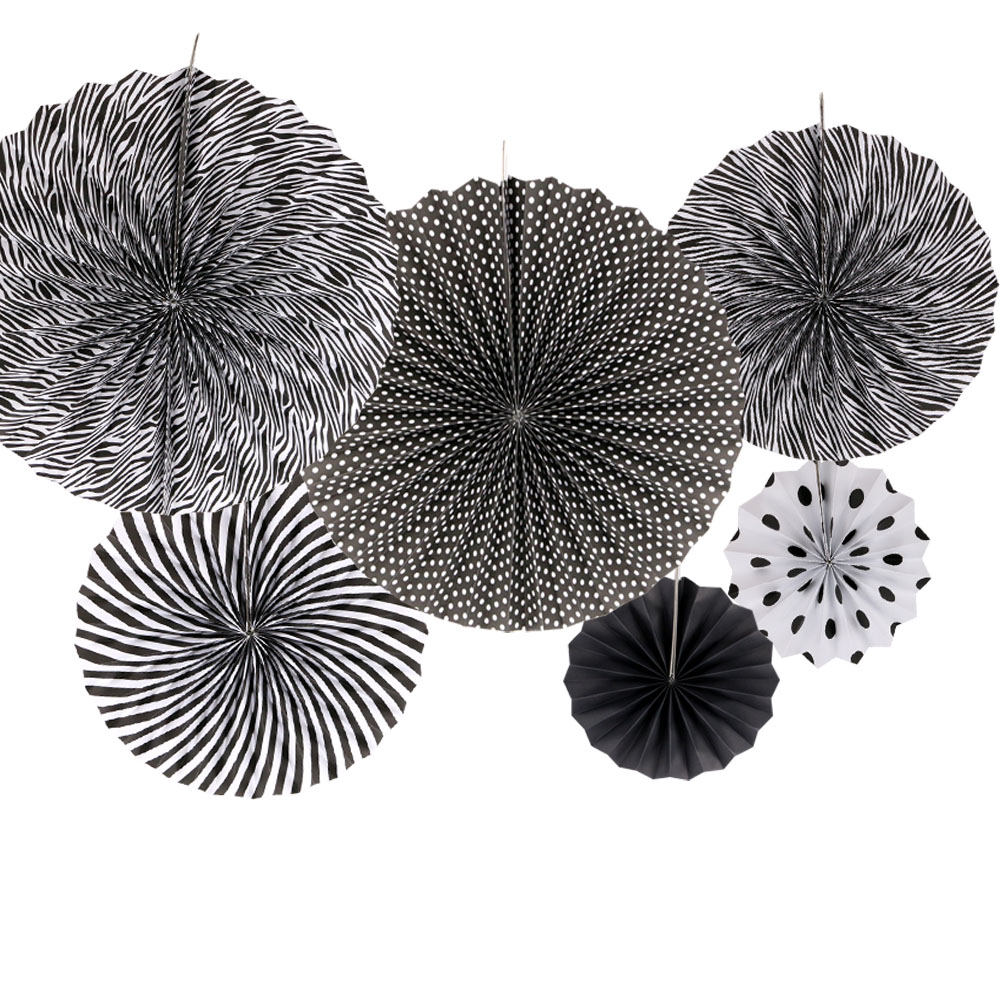 Time to Sparkle 6x Tissue Paper Fan Flowers/ Happy Birthday Bunting ...