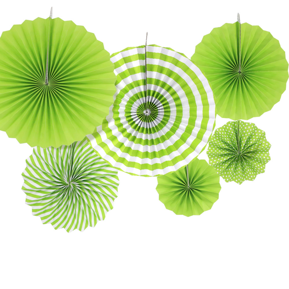 Time to Sparkle 6x Tissue Paper Fan Flowers/ Happy Birthday Bunting ...